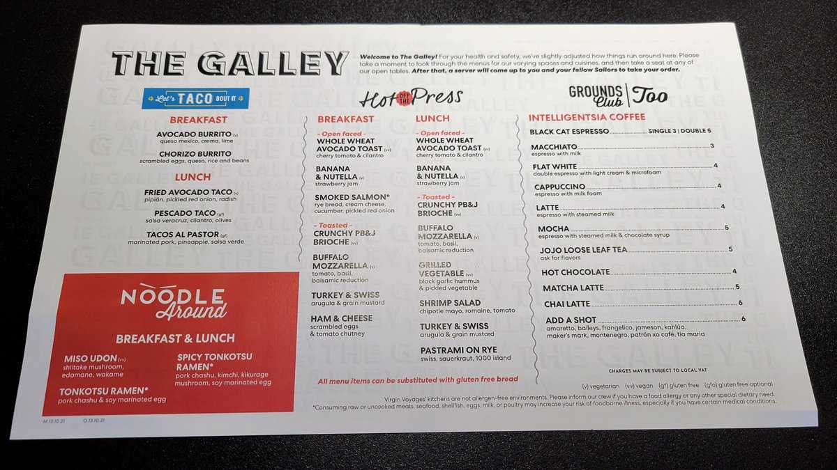 Every restaurant on Virgin Voyages Scarlet Lady reviewed! - DINKs on a Trip